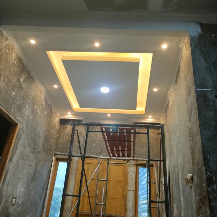 Harga Plafon Gypsum GRC Plus Jasa Pasang dan Material
